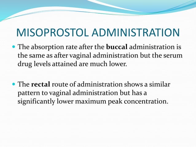 Medical management of miscarriage | PPTX