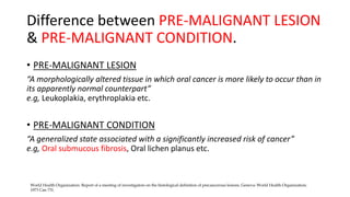 oral submucous fibrosis | PPTX
