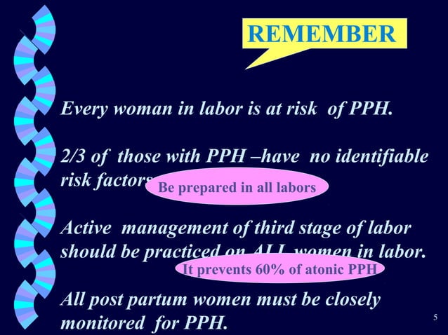 Medical management of pph | PPT | Pregnancy | Reproductive Health