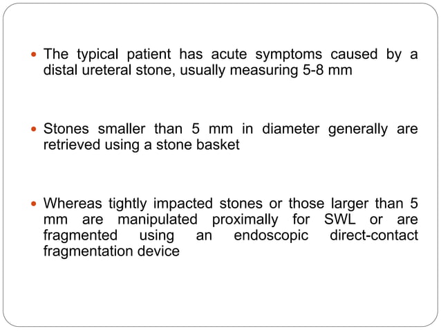 Medical management of renal stones | PPTX | Chemistry | Science