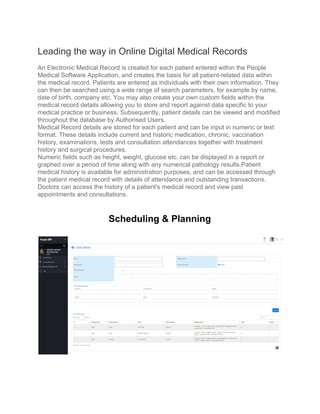 Medical management system brochure | PDF