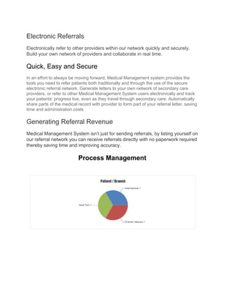 Medical management system brochure | PDF