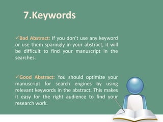 Write an Effective Abstract for your Medical Manuscript | PPTX ...