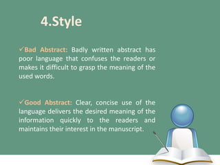 Write an Effective Abstract for your Medical Manuscript | PPTX ...