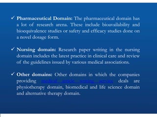 Medical Manuscript Writing | PPTX