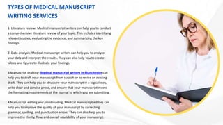 Medical Manuscript Writing in UK | PPT