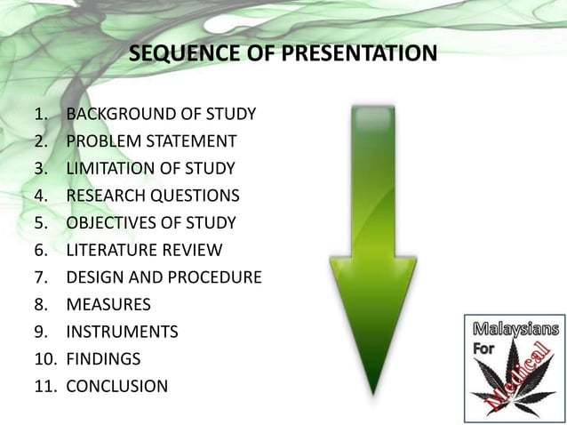 Medical marijuana - the malaysian perspective (slideshow) | PPT