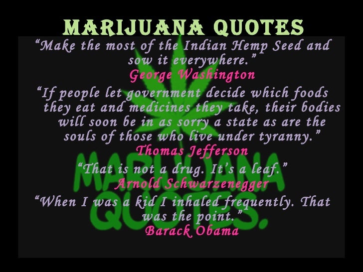 Medical Marijuana Awareness Tools