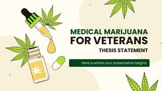 Medical Marijuana for Veterans Thesis Statement XL by Slidesgo (1).pptx