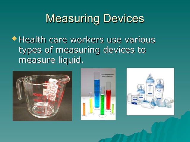 Medical Mathematics for Nursing students.ppt | Healthcare Industry ...