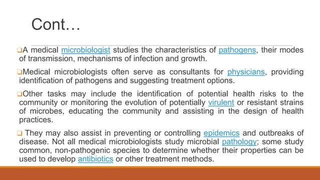 milestones of Medical microbiology-lecture notes | PPTX