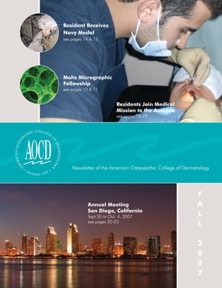 Medical Mission: Dermatological Residency Experiences from OC Skin ...