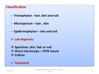 Medical mycology | PPTX