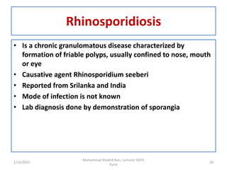 Medical mycology | PPTX