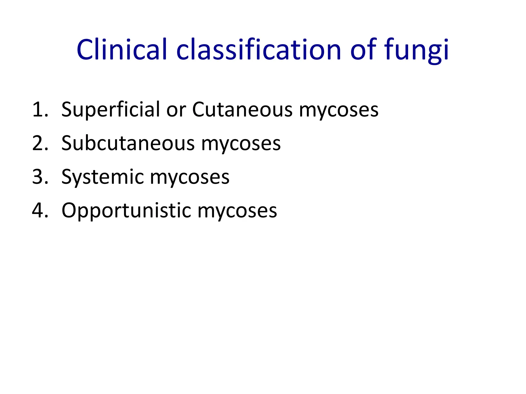medical classification of fungi with examples.pptx
