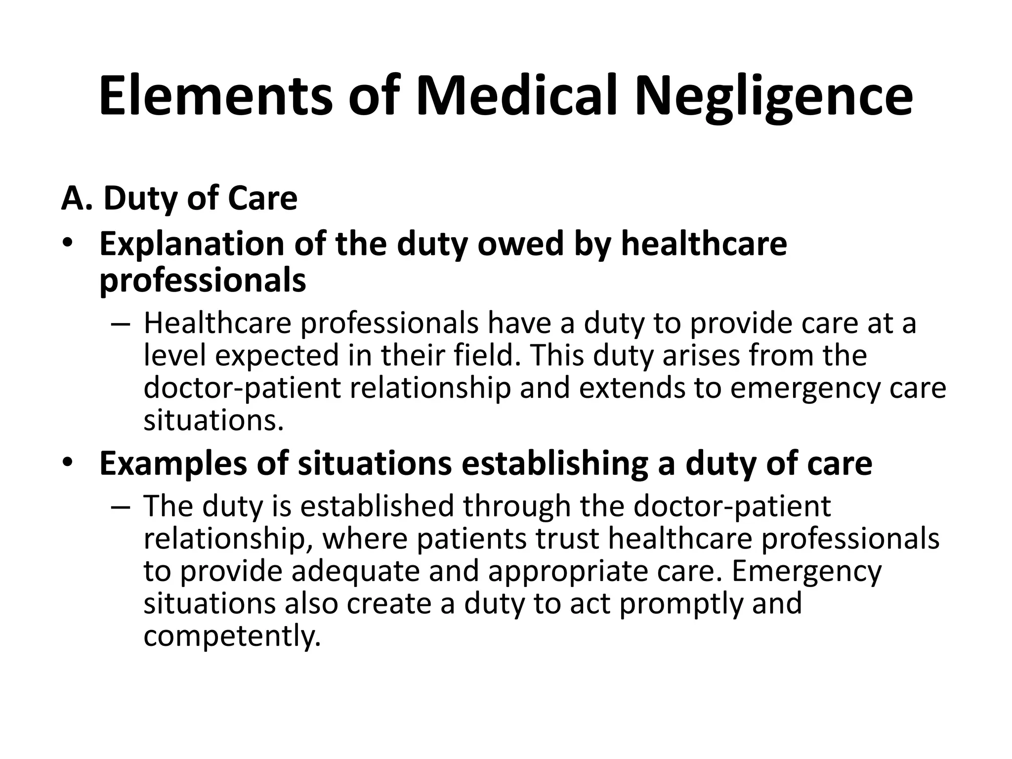 Medical Negligence in healthcare facilities.pptx