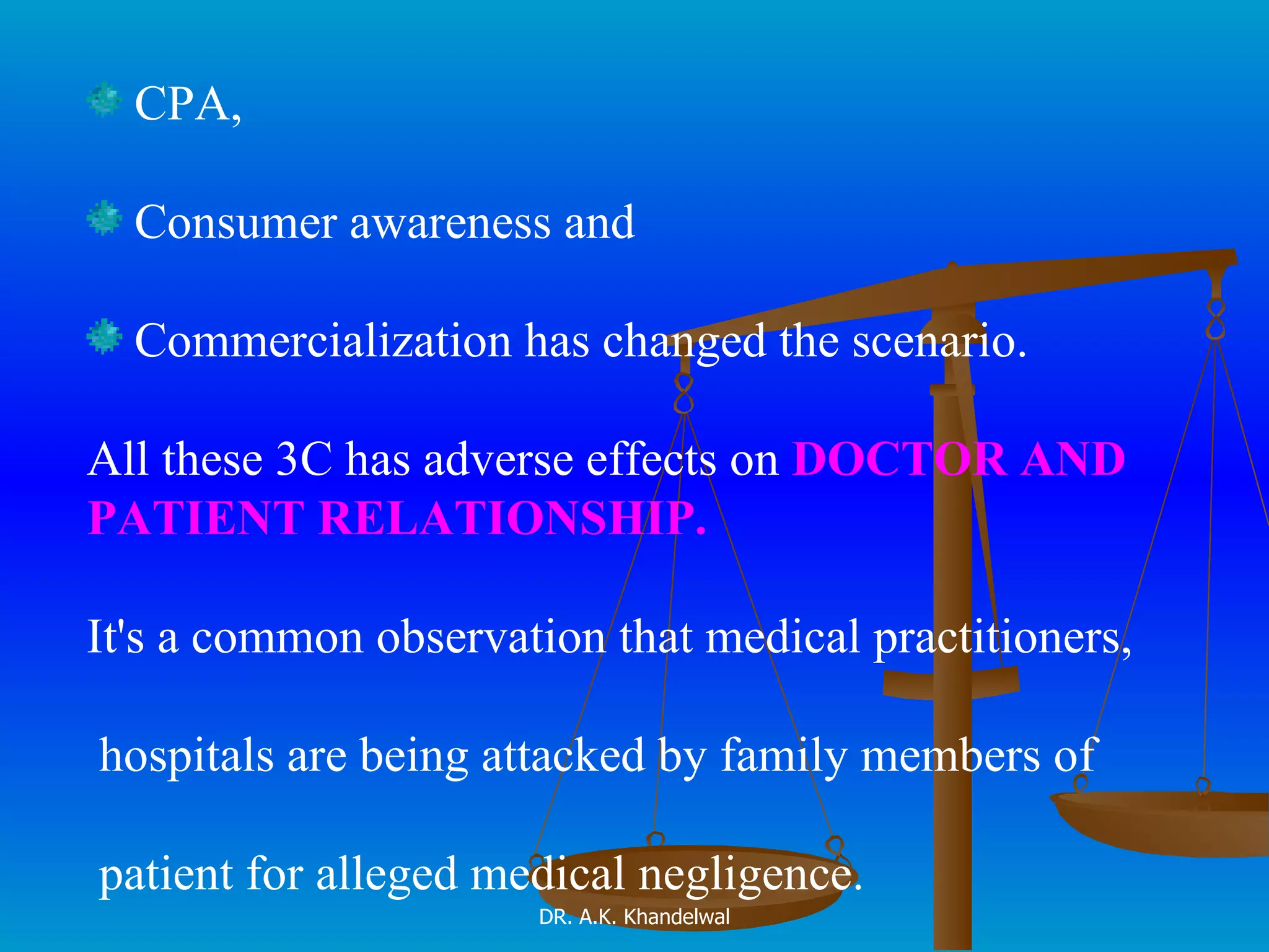 Medical Negligence Private Practice | PPT