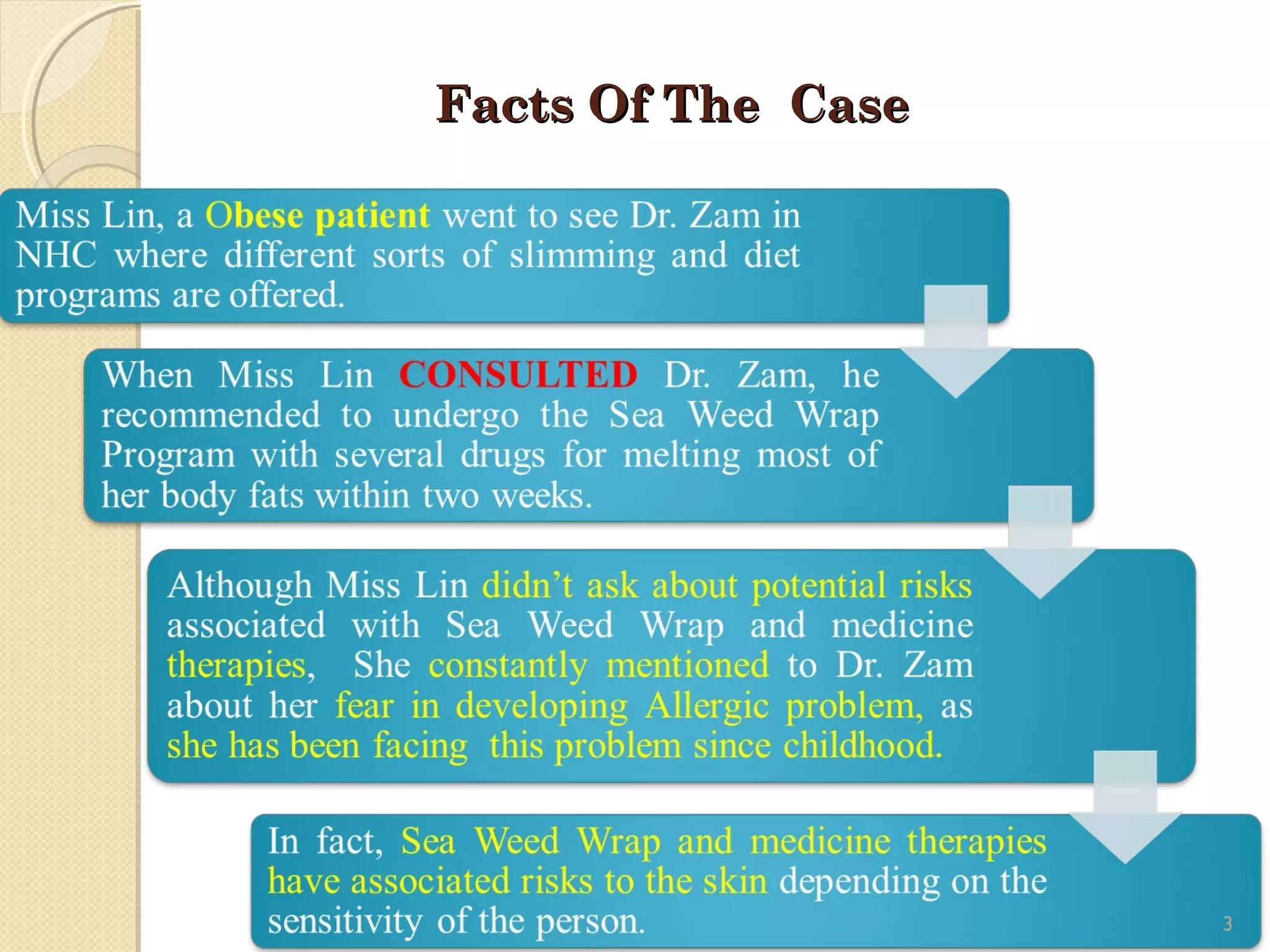 Medical negligence Law (Problem Solving Answer). | PPT