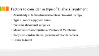 Medical nutrition therapy for Hemodialysis | PPTX