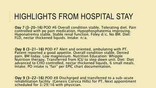 Medical nutrition therapy status post whipple procedure | PPTX