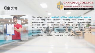 Medical Office Administrator Course CCBST | PDF