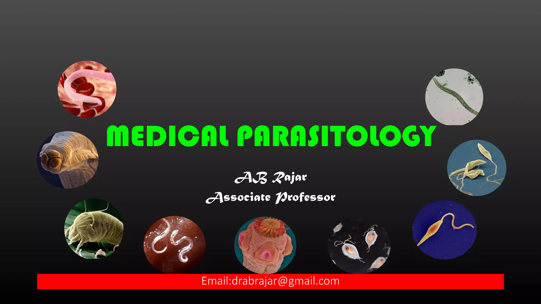 Medical Parasitology Lecture | PDF