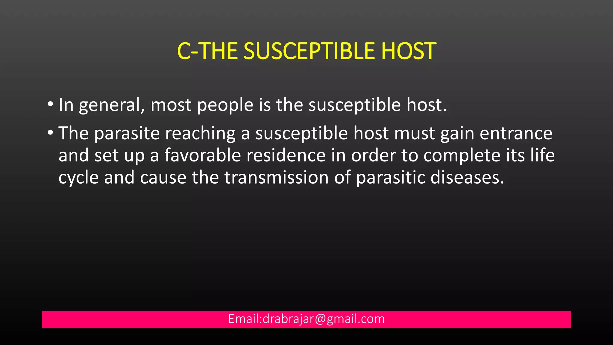 Medical Parasitology Lecture | PDF