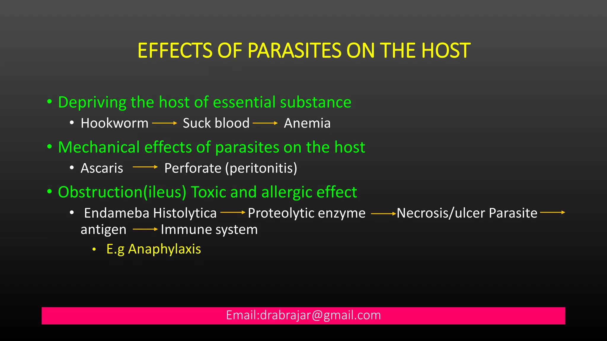 Medical Parasitology Lecture | PDF