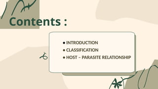 Medical parasitology, Relationship between host & Parasite | PPT