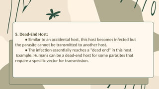 Medical parasitology, Relationship between host & Parasite | PPTX