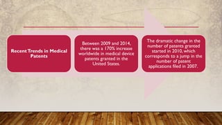 Medical patents and how new instruments or medications | PDF