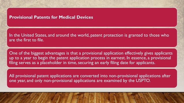 Medical patents and how new instruments or medications | PPT