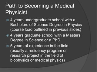 Medical physicist | PPTX