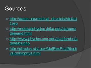 Medical physicist | PPTX