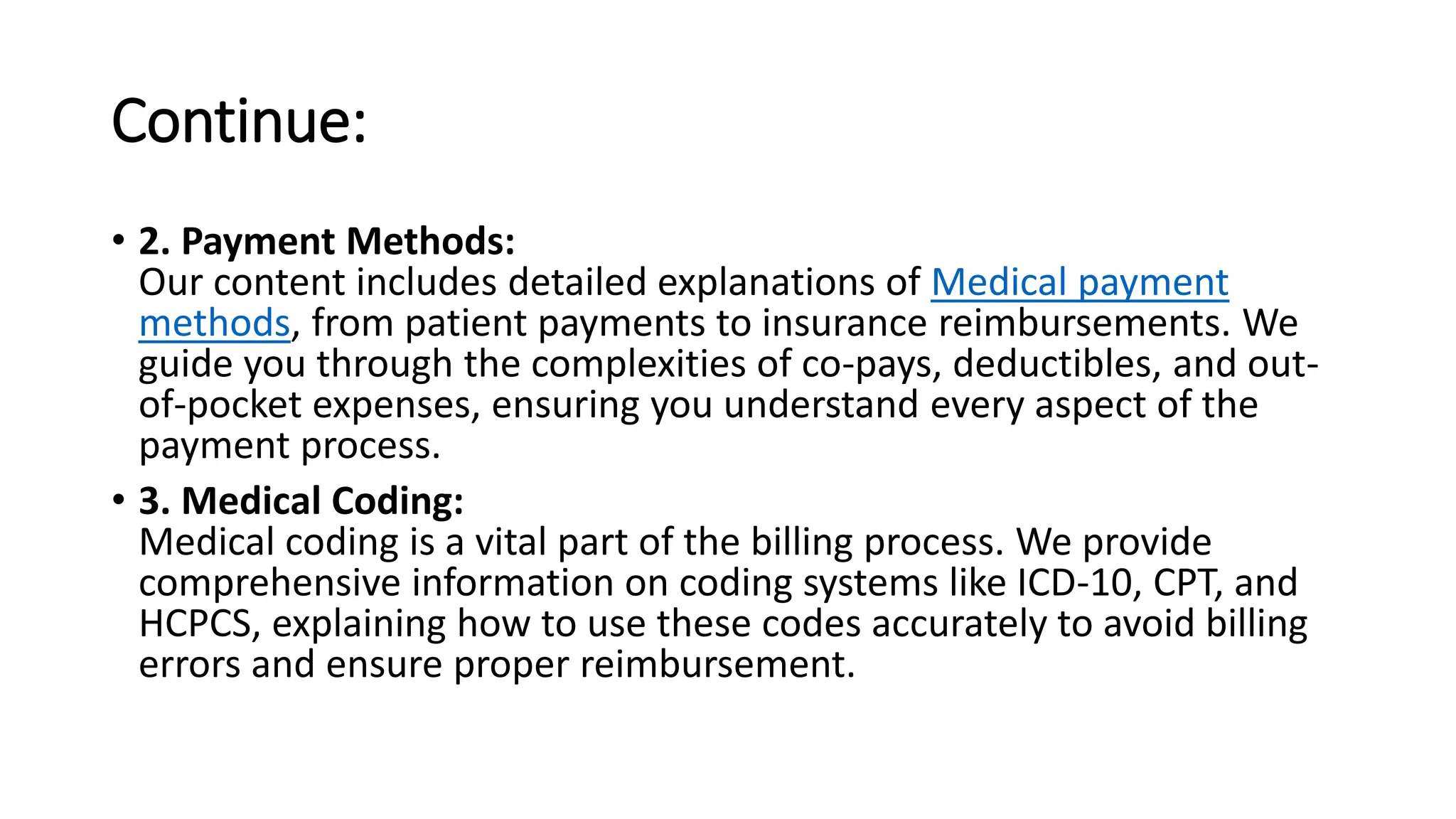 Medical Billing and Coding with Medical Billingz | PPTX