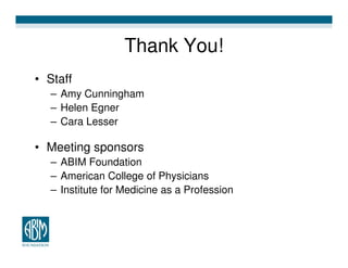 Medical Professionalism: A Multi-Stakeholder Approach | PDF