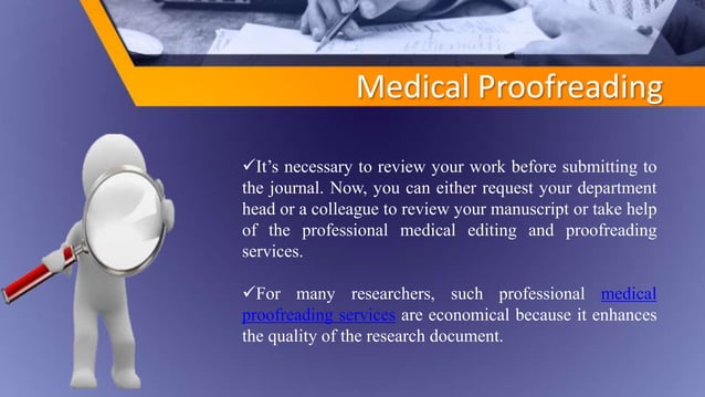 Best Medical Proofreading Services | PPT