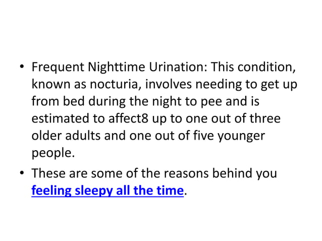 Medical Reasons Why Are You Feeling Sleepy All The Time Ppt
