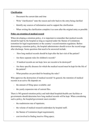 Medical record | PDF | Medical Health