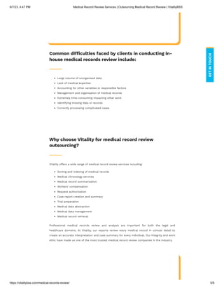 Medical Record Review | PDF