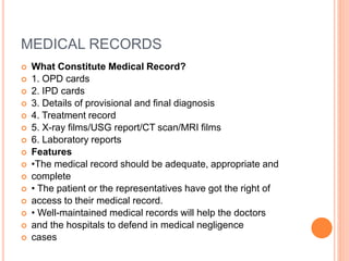 Medical records | PPTX