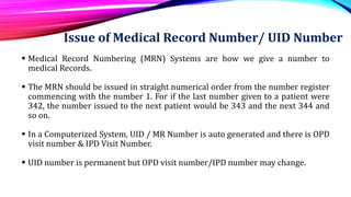 Medical records | PPTX