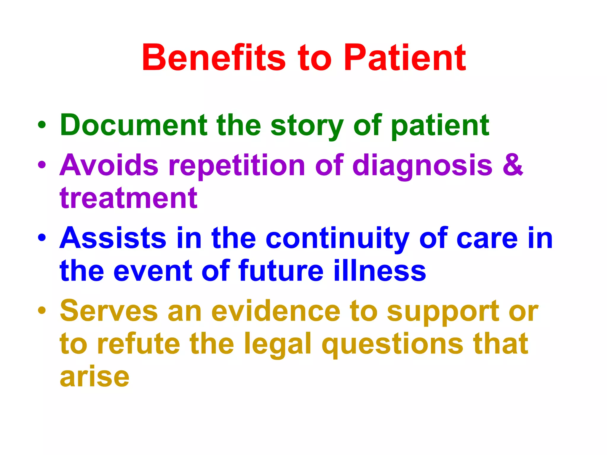 MEDICAL RECORDS.ppt