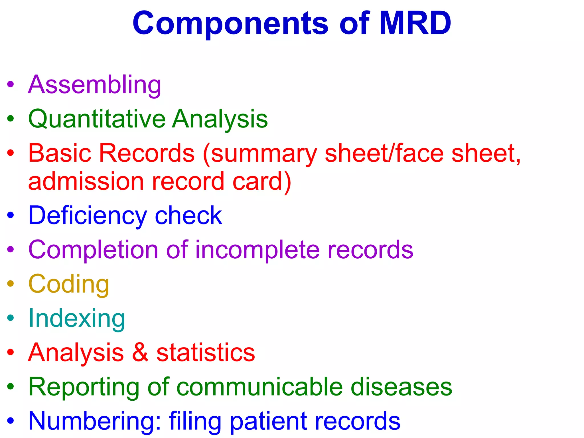MEDICAL RECORDS.ppt