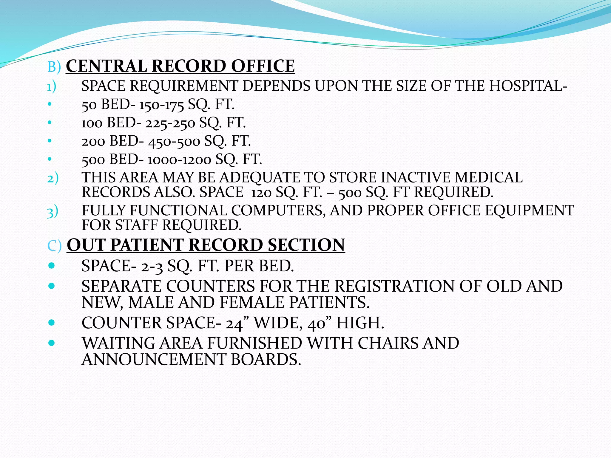 Medical Records Department | PPTX