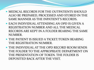 Medical Records Department | PPTX