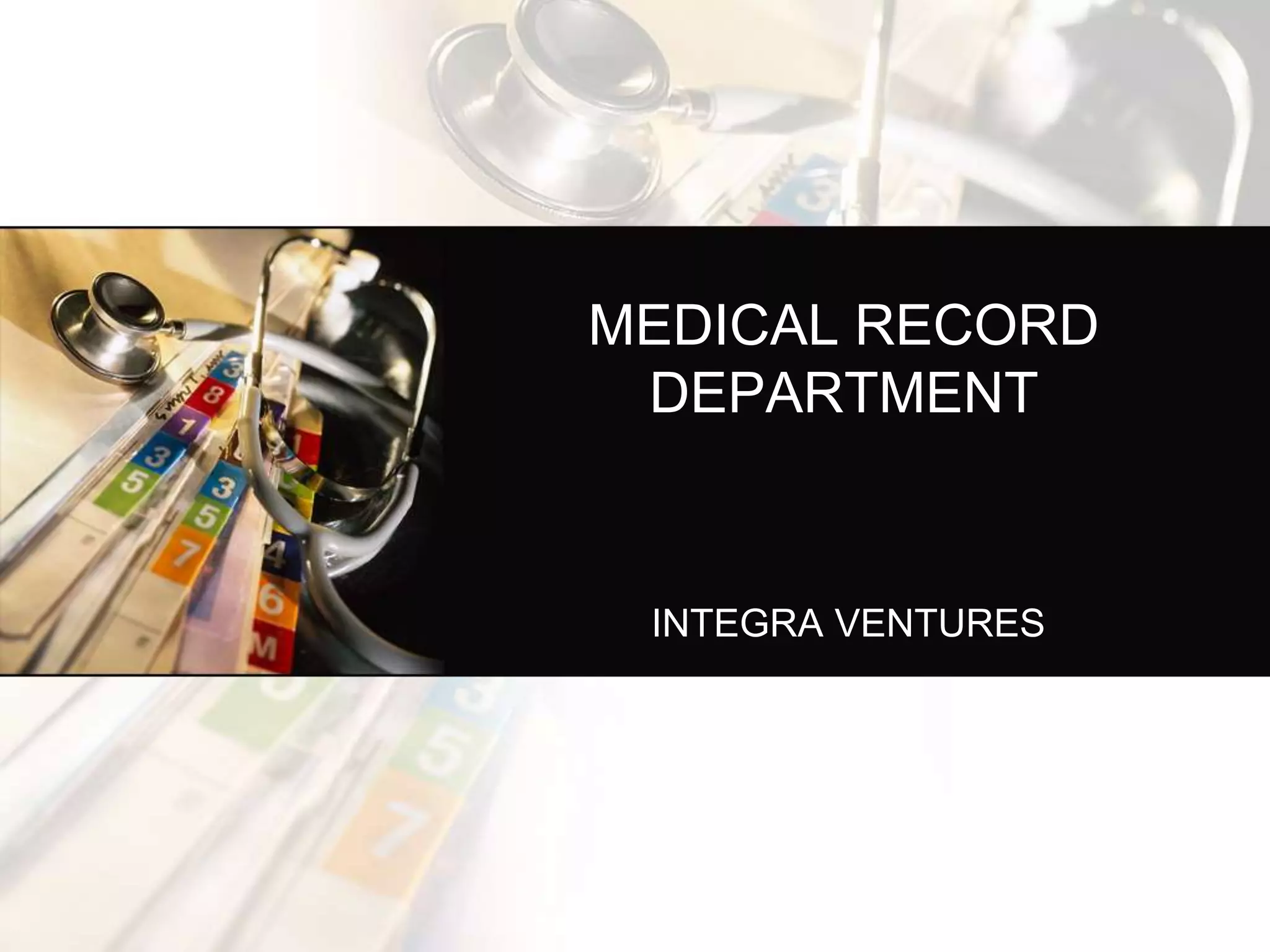Medical records ppt | PPTX