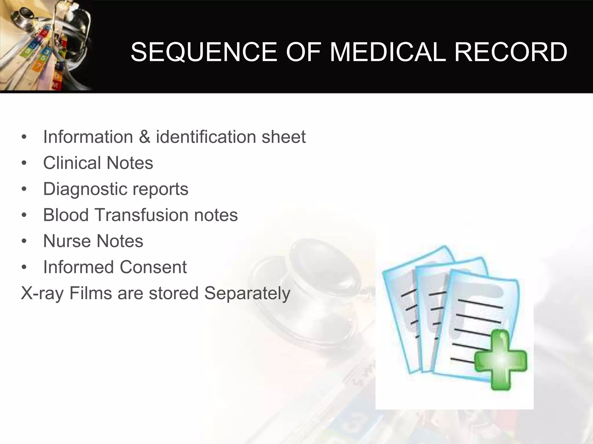 Medical records ppt | PPTX
