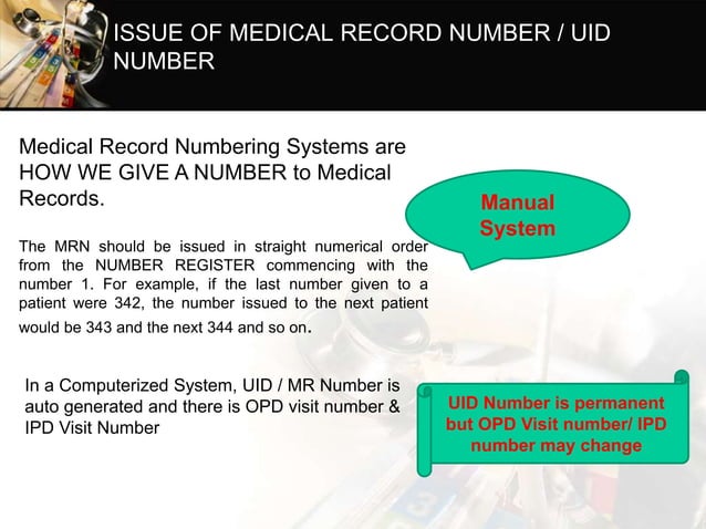 Medical records ppt | PPTX