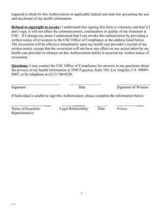 Medical release form | DOC